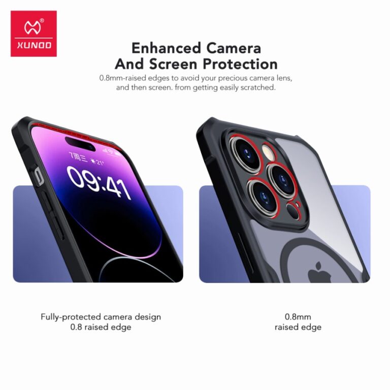 Funda Magsafe Magnetica Xundd Para Iphone 15 Pro Max Slink Premium Cases