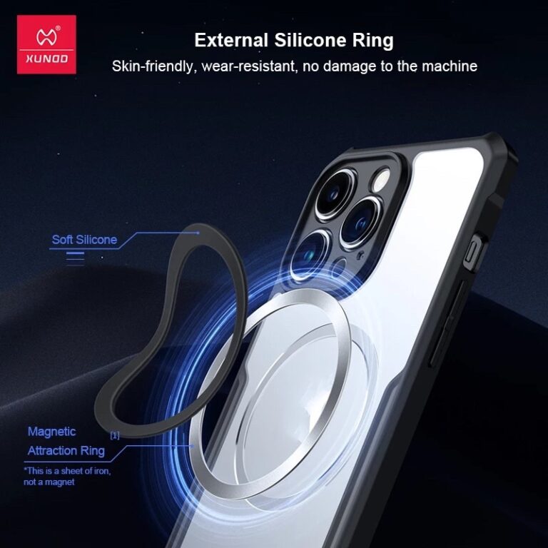 Funda Magsafe Magnetica Xundd Para Iphone 15 Pro Max Slink Premium Cases